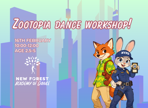 Zootopia Dance Workshop - February Half Term! - Lymington.com