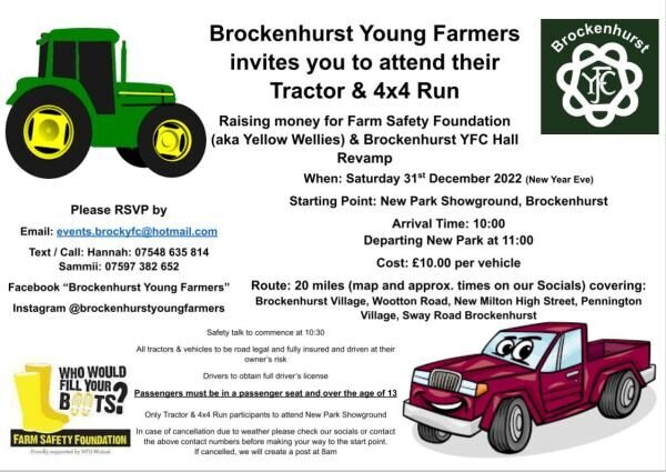Tractor & 4x4 Run - Lymington.com